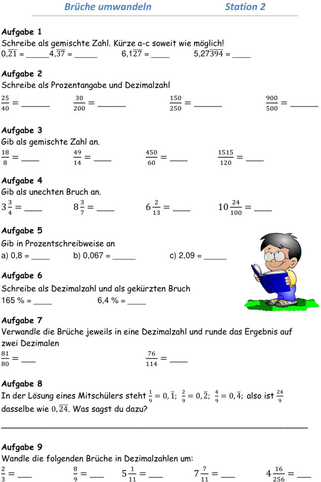 bungsblatt-zu-bruchzahlen