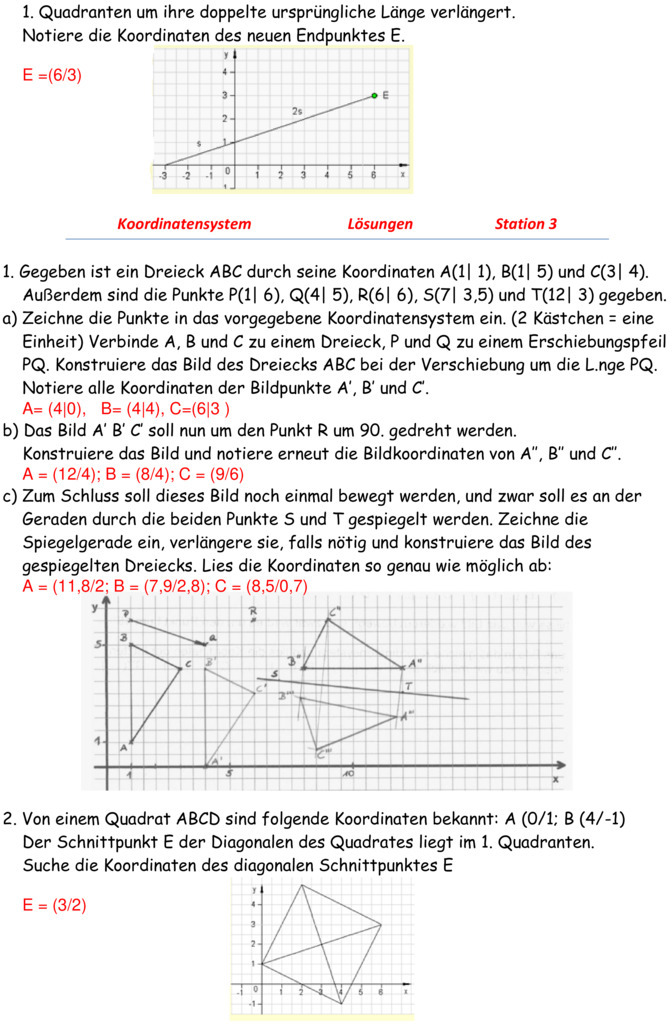 Übungsblatt zu Proportionale Zuordnungen