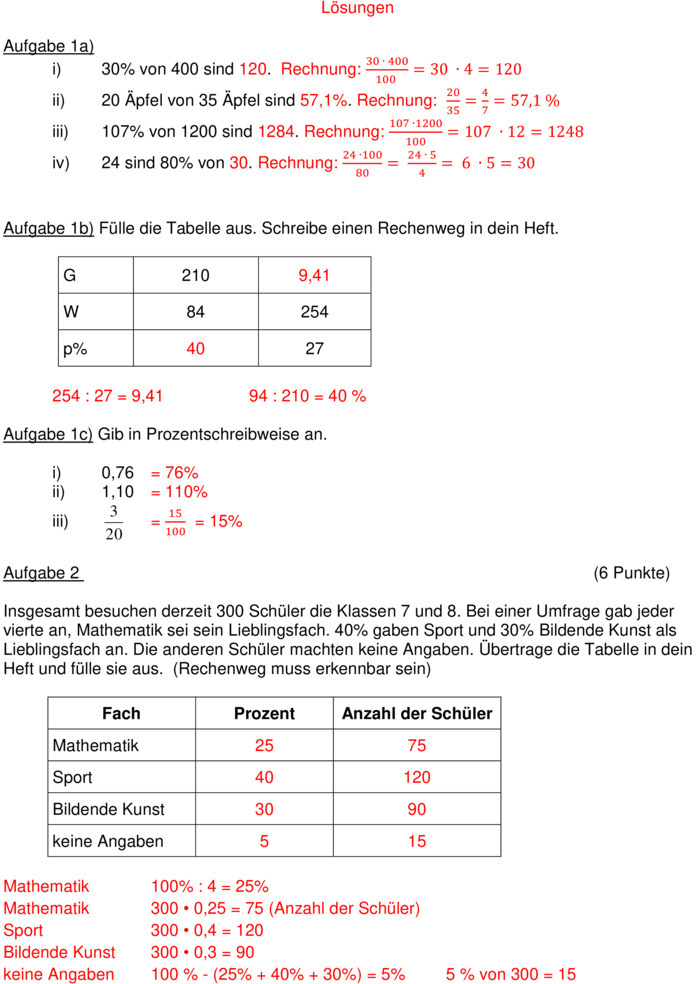 Arbeitsblatt Klassenarbeit Prozentrechnung Mathematik - vrogue.co Arbeitsblatt Klassenarbeit Prozentrechnung Mathematik - vrogue.co