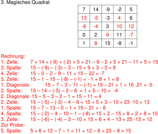 Übungsblatt zu Sonstiges [Mathe 6. Klasse]