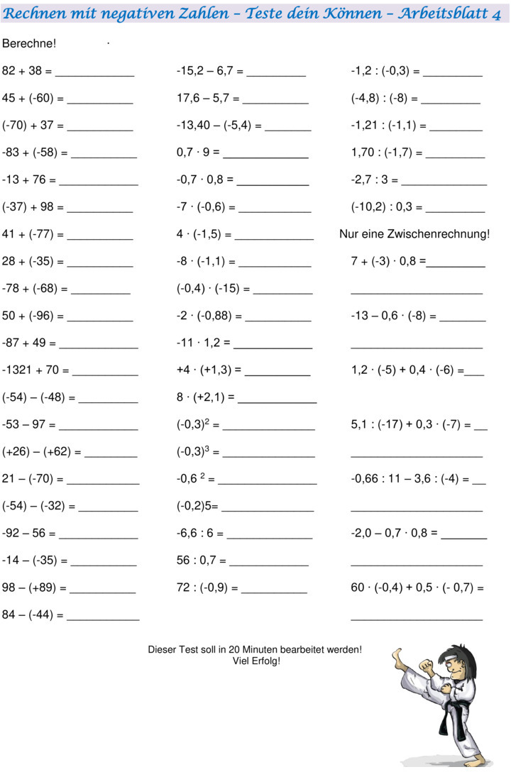 Übungsblatt zu Sonstiges [Mathe 6. Klasse]